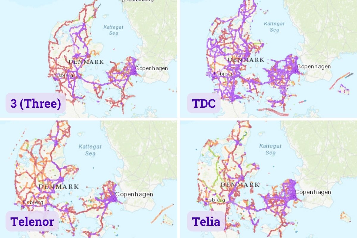 The Mobile Internet in Denmark: How to choose the best option?